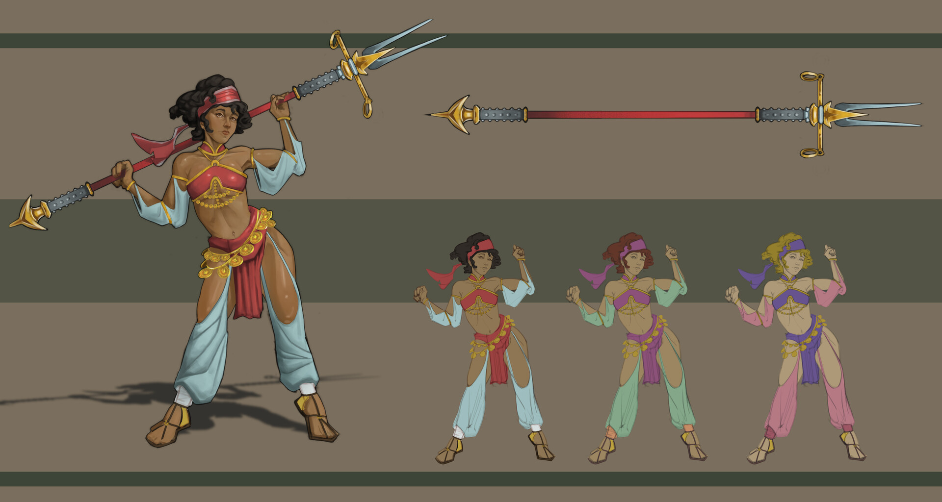 ArtStation - spear wielder