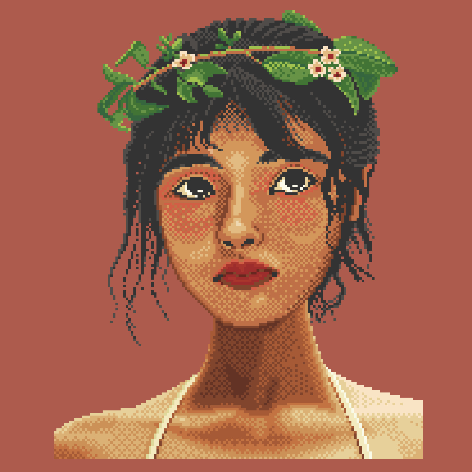 ArtStation - Forest Muse Portrait