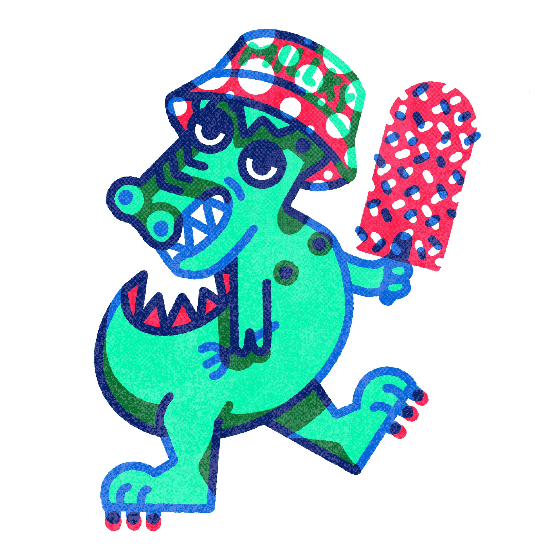 ArtStation - Lil croc man