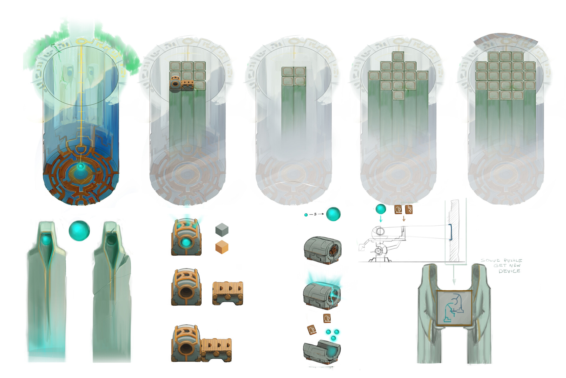 ArtStation - Game concept sketches