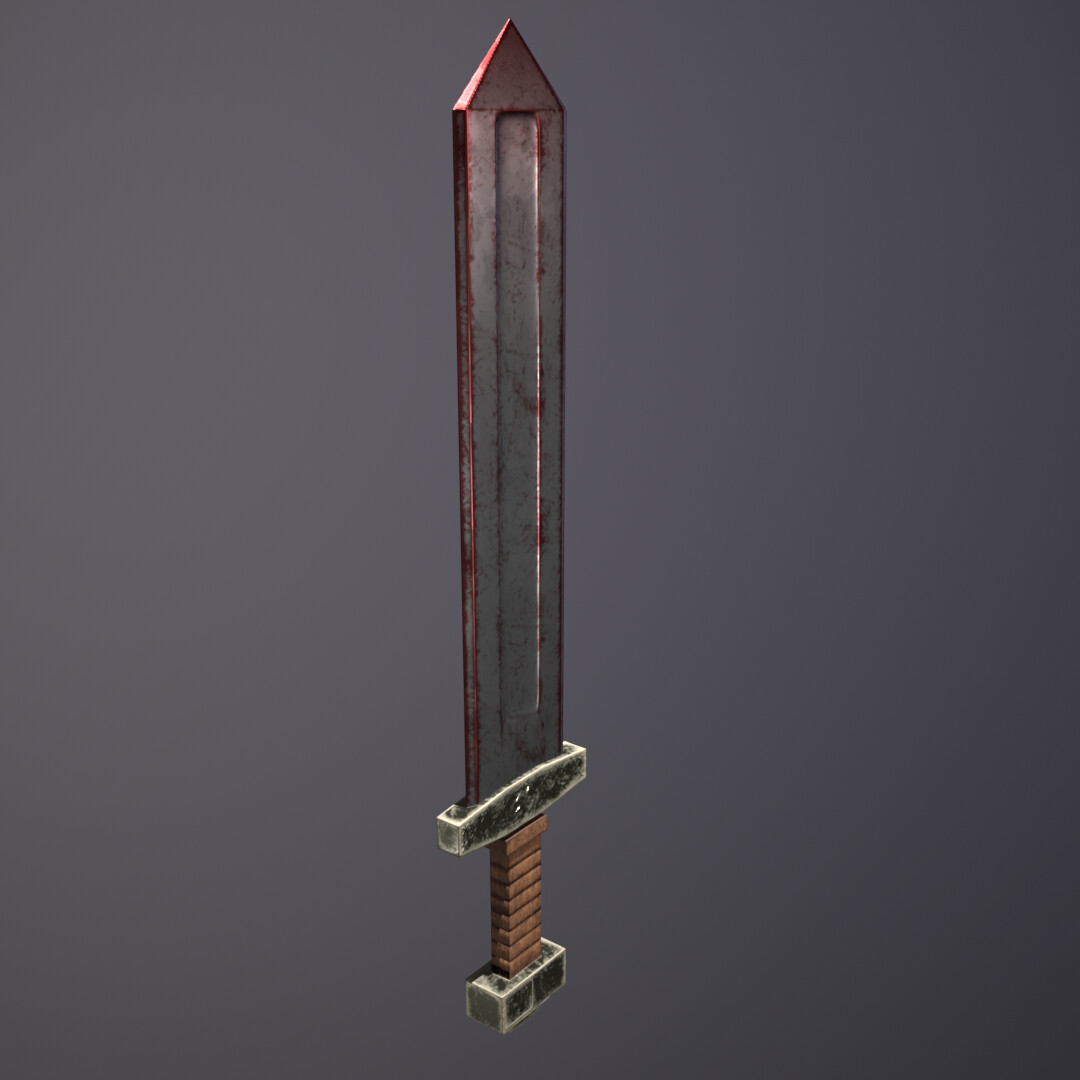 ArtStation - Sword low poly