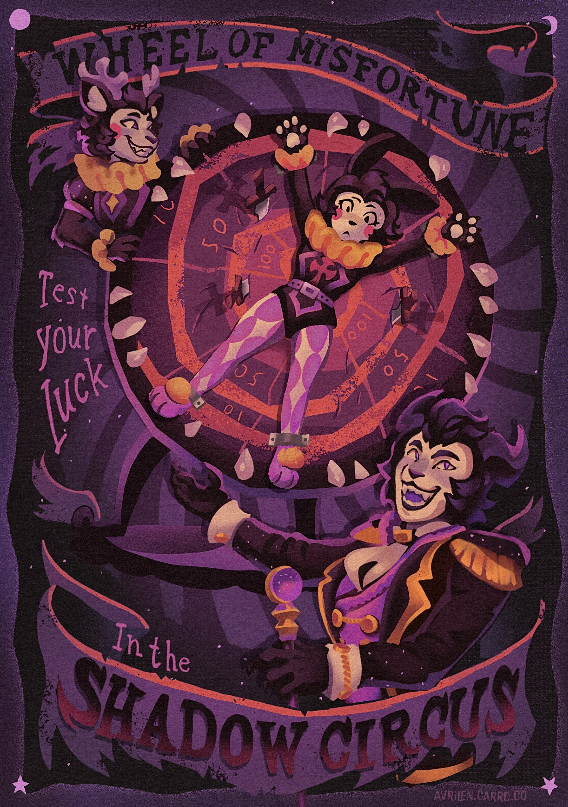 ArtStation - The Shadow Circus (cover art)