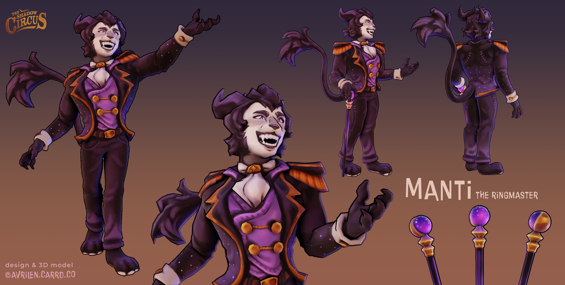 ArtStation - The Shadow Circus (character designs)