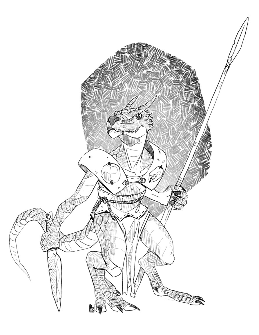 ArtStation - Creator's Catalyst Project - Kobold Nightmare - Spot Art