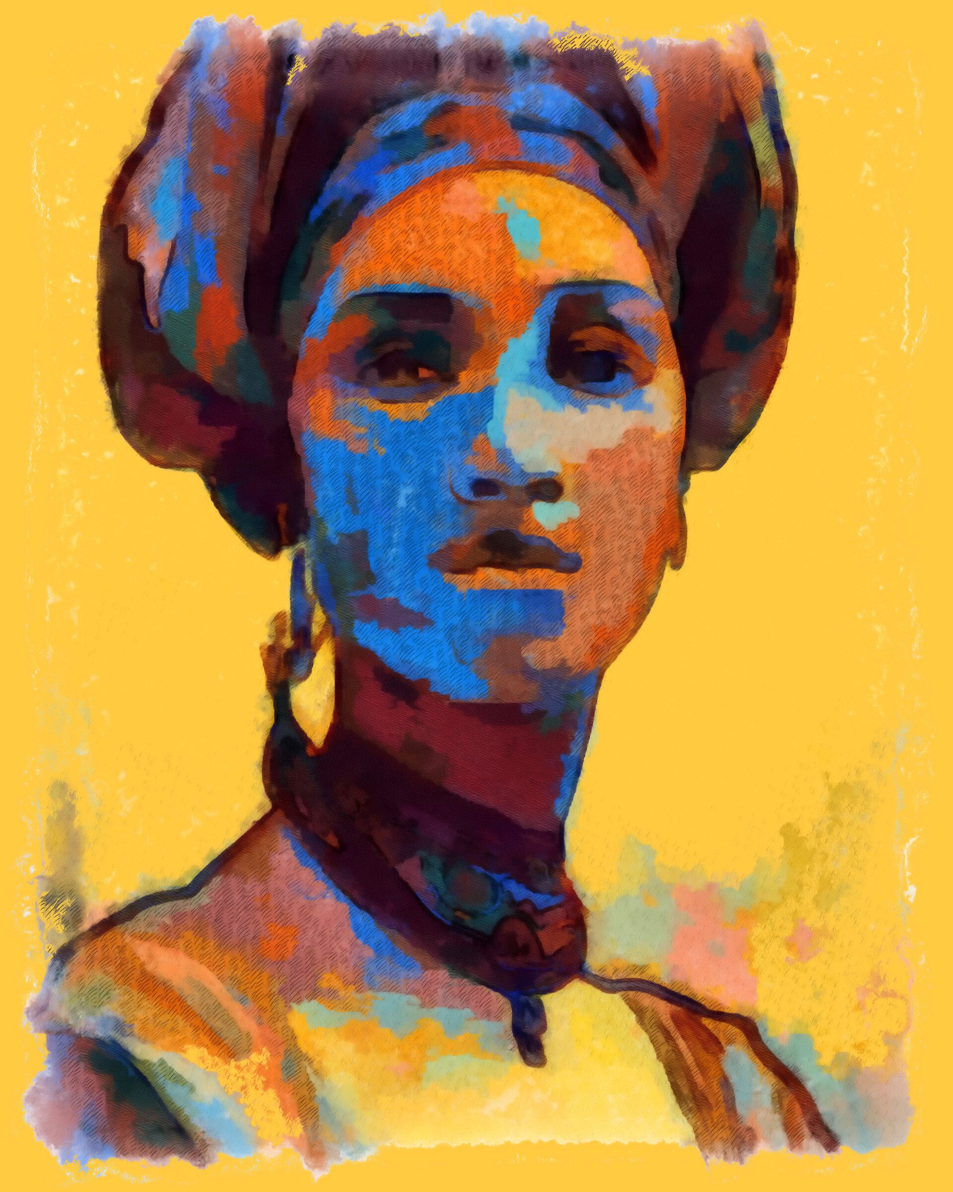 ArtStation - An African woman model