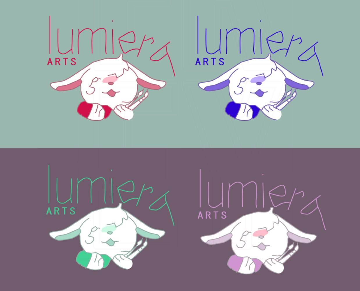 Casey Frey - Lumiera Arts (B2C Logo, Digital, Print)