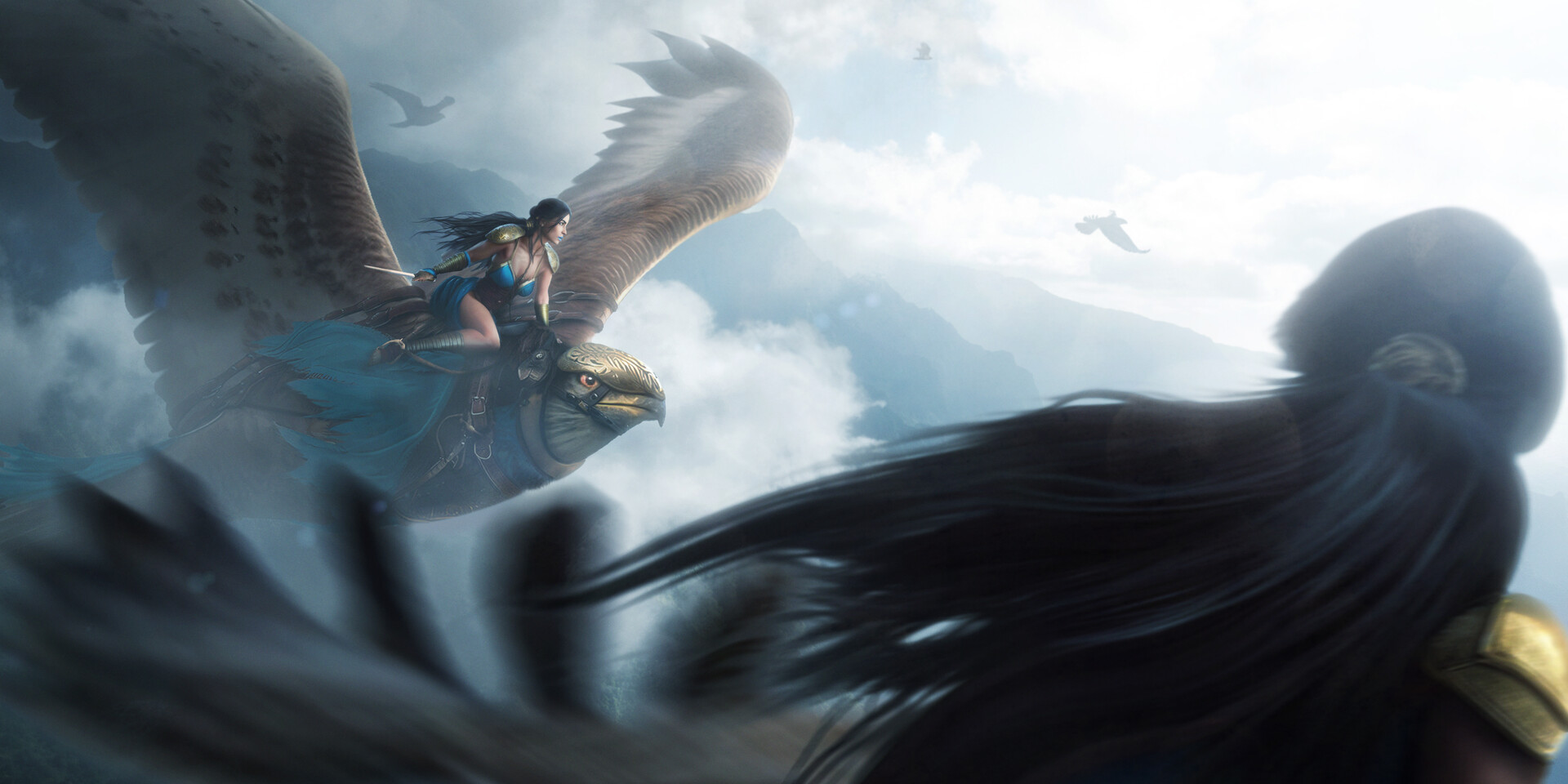 ArtStation - Flight of the Valkyries