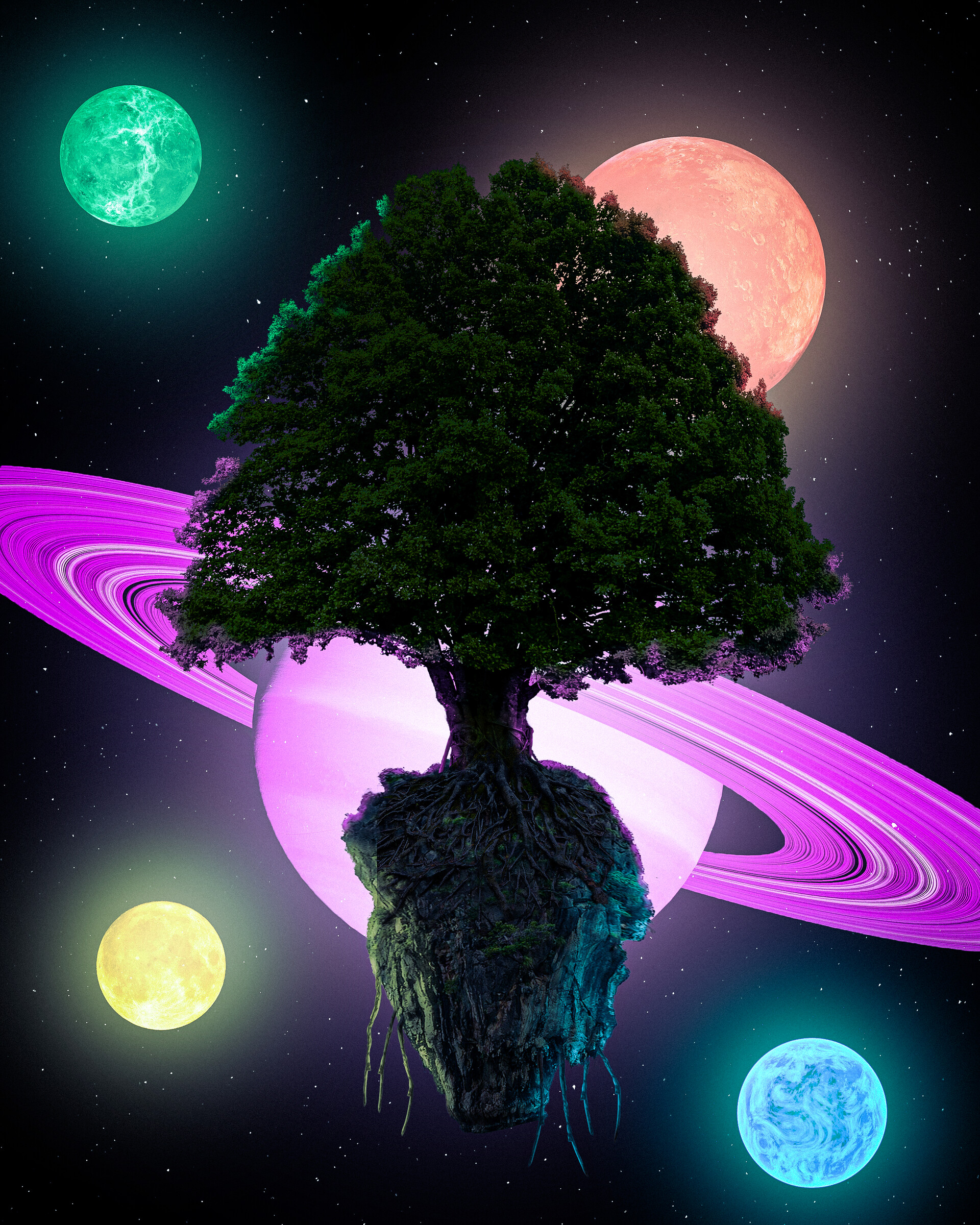 ArtStation - SPACE TREE