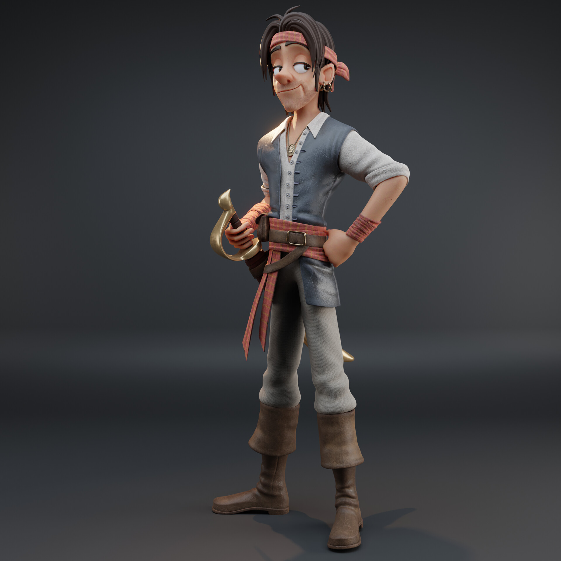 ArtStation - Stylized Pirate