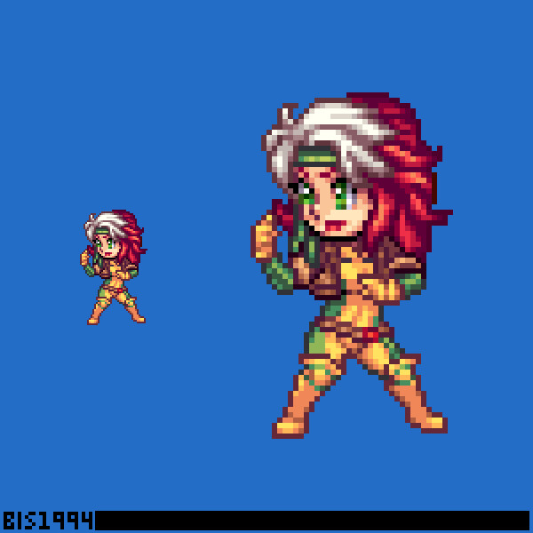 ArtStation - Rogue - X-Men 90's