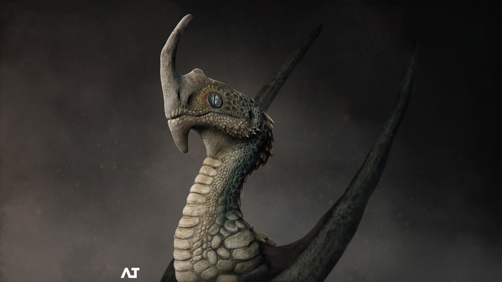 ArtStation - Creature concept study - dragon