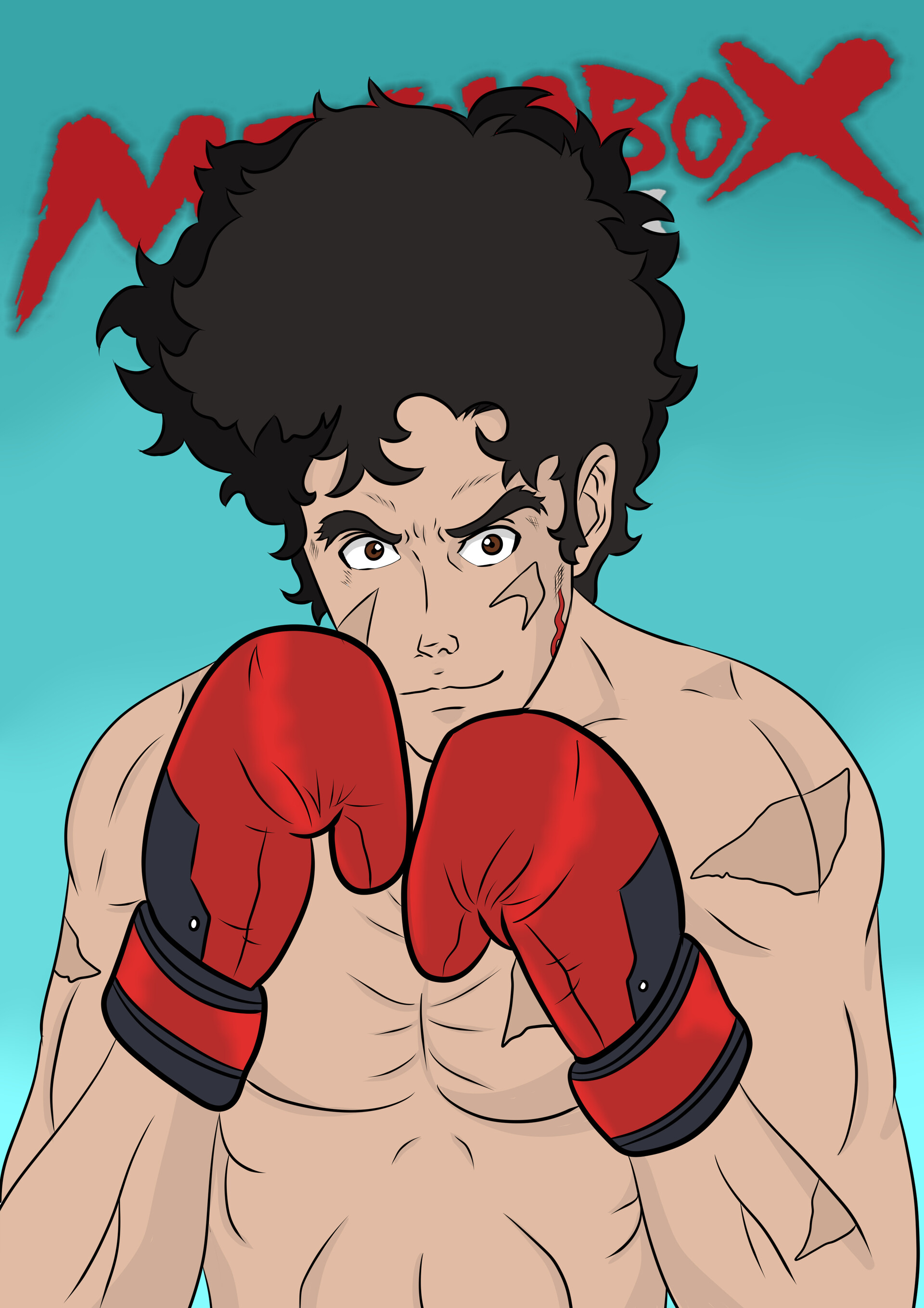 ArtStation - Gearless Joe - Megalo Box