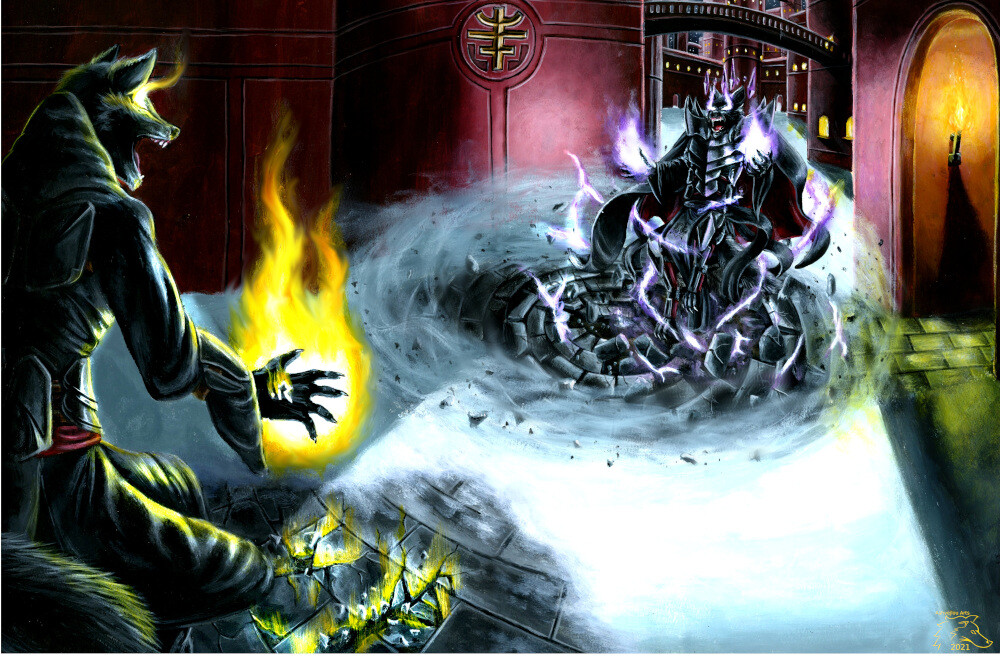 ArtStation - Epic Confrontation