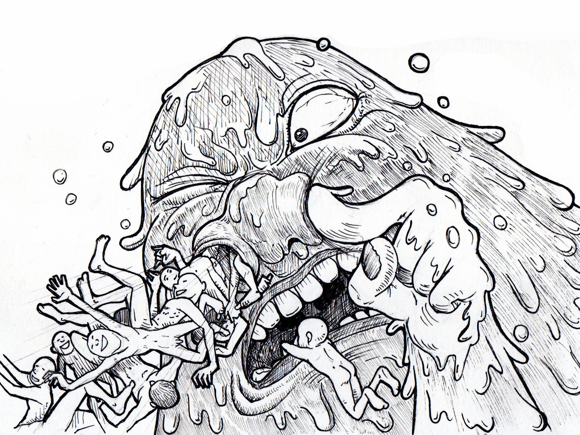 booger coloring pages