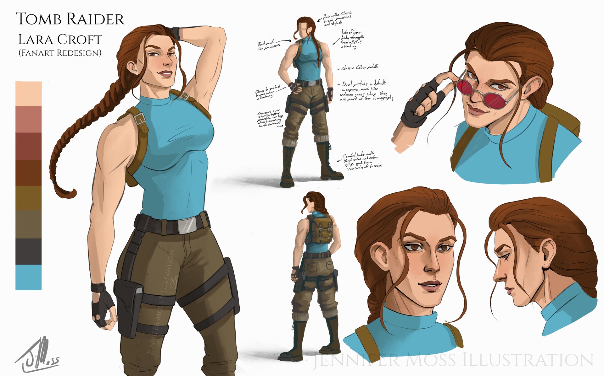 ArtStation - Lara Croft (Fan Redesign)