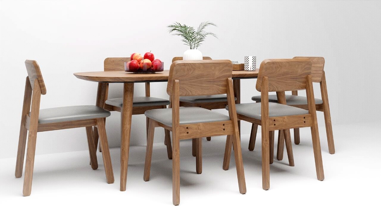 ArtStation - Dining Table With Stuffs