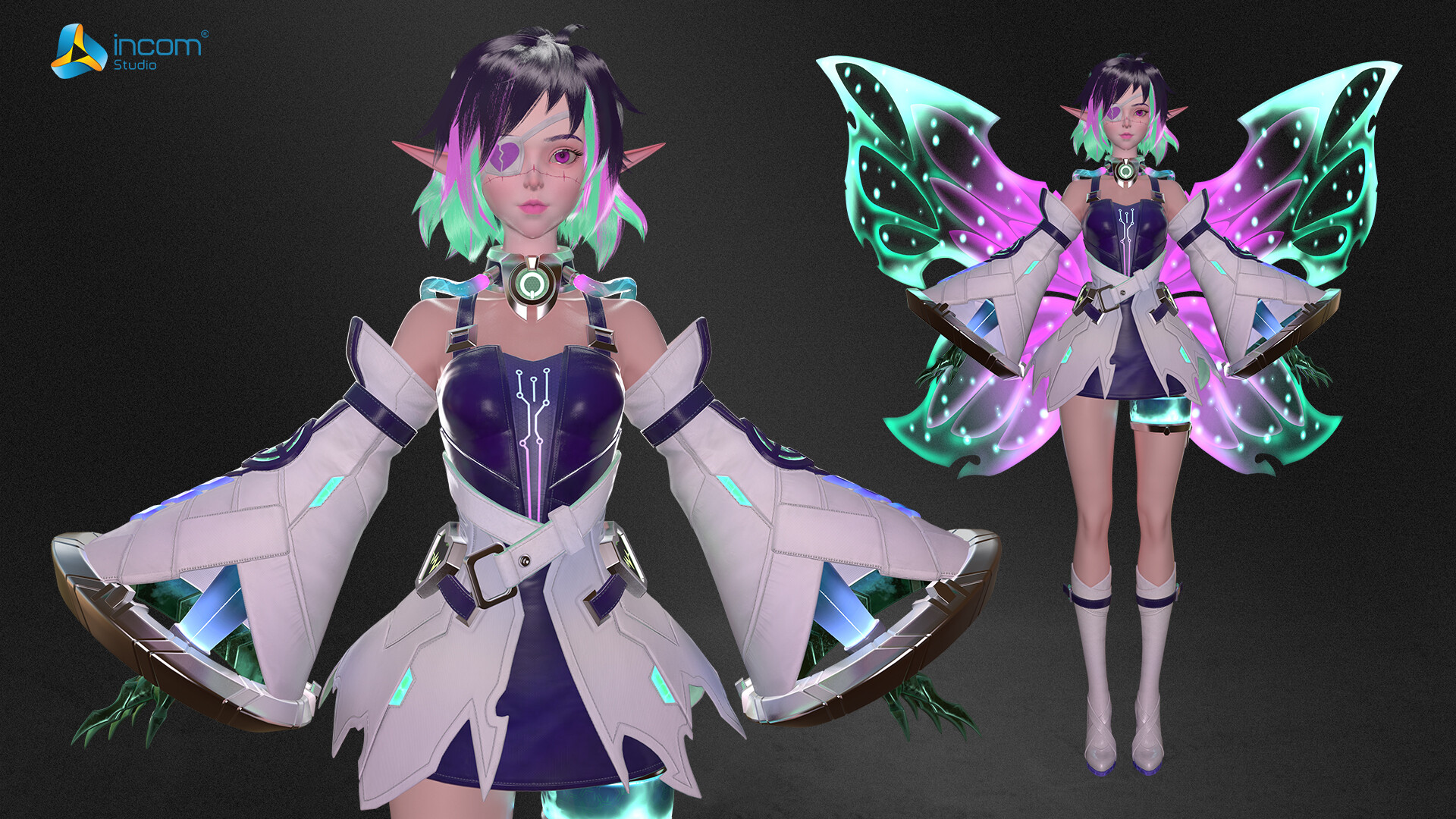 InCom Studio 3D - New Character Skin - Krixi Arena of Valor
