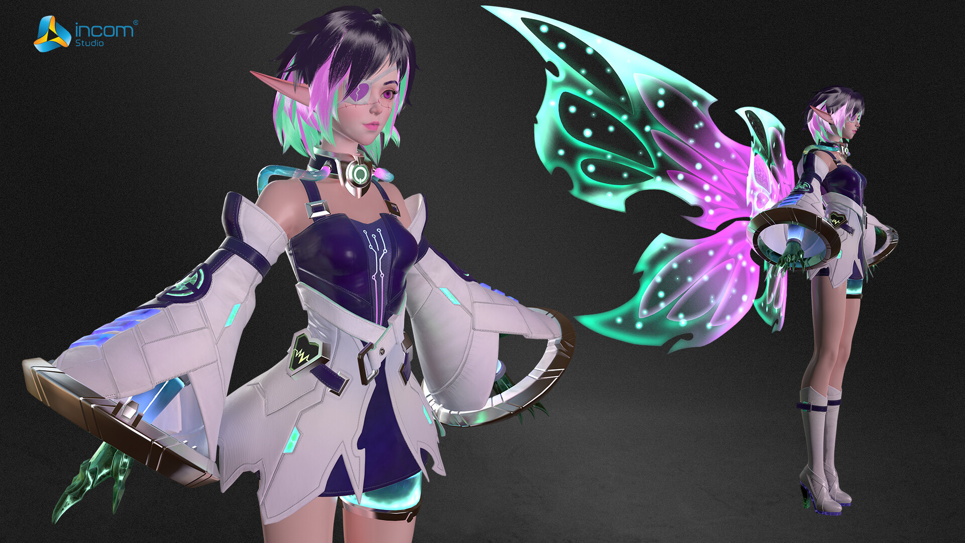 InCom Studio 3D - New Character Skin - Krixi Arena of Valor