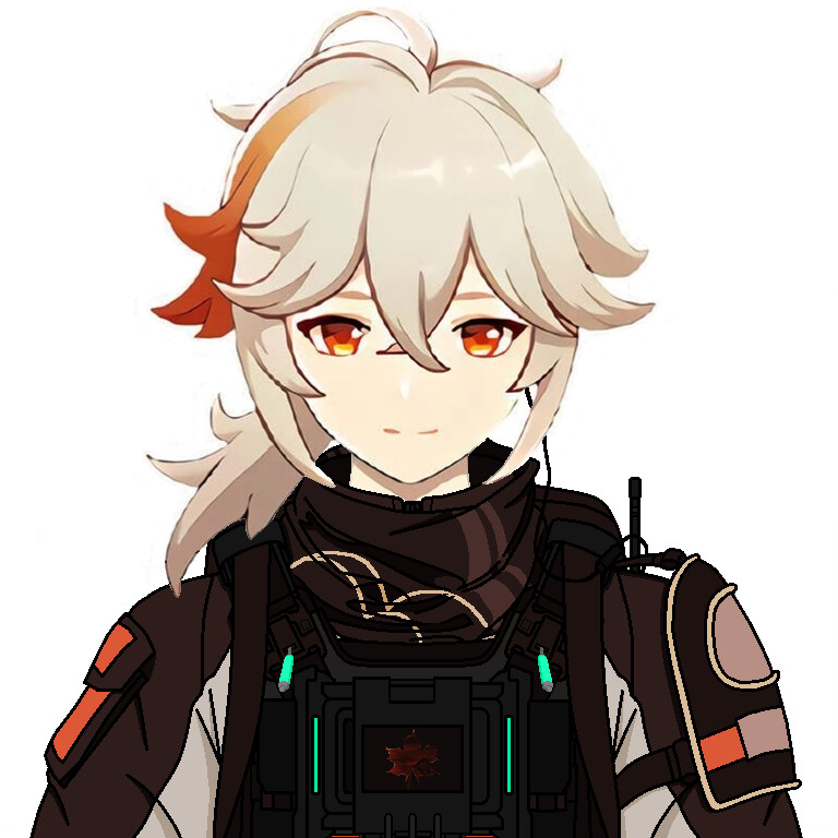 ArtStation - Kaedehara Kazuha (custome new era soldier version)