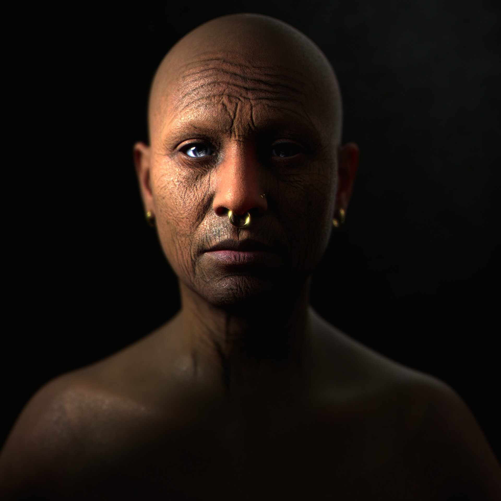 ArtStation - MetaHuman Render in Arnold.