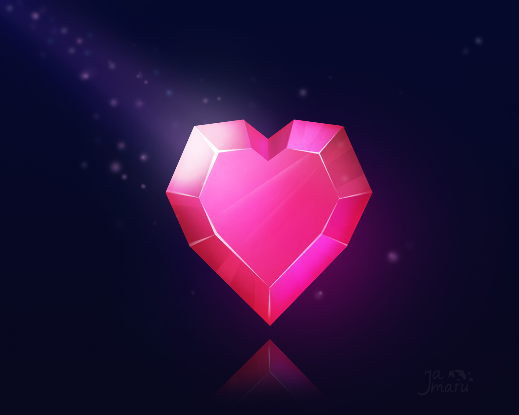 ArtStation - Magic Crystal Heart