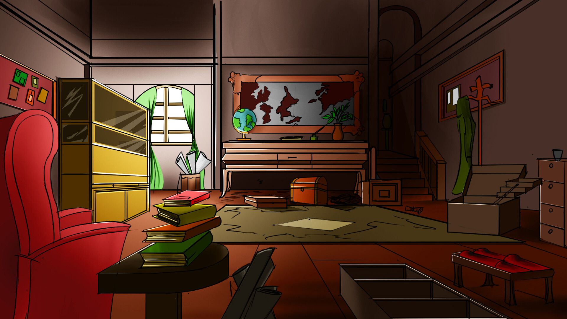 ArtStation - Home interior