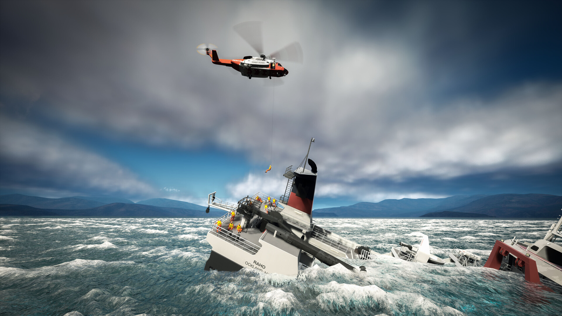 ArtStation - Aircraft Reconfiguration for Rescue Missions