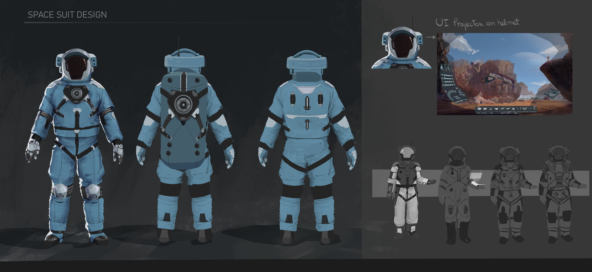 ArtStation - Astronaut character design