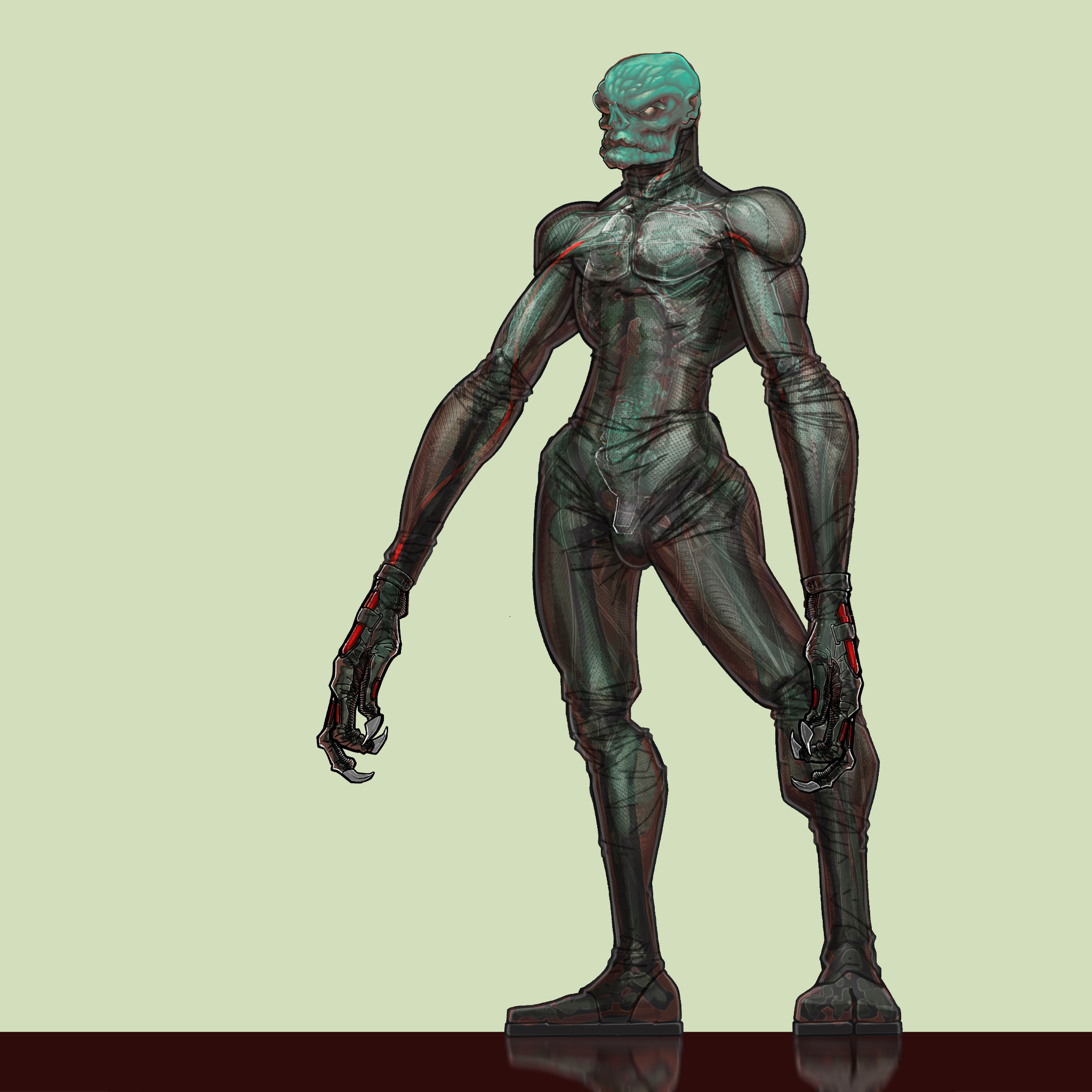 Tudor Morris - Cyborg Vampire