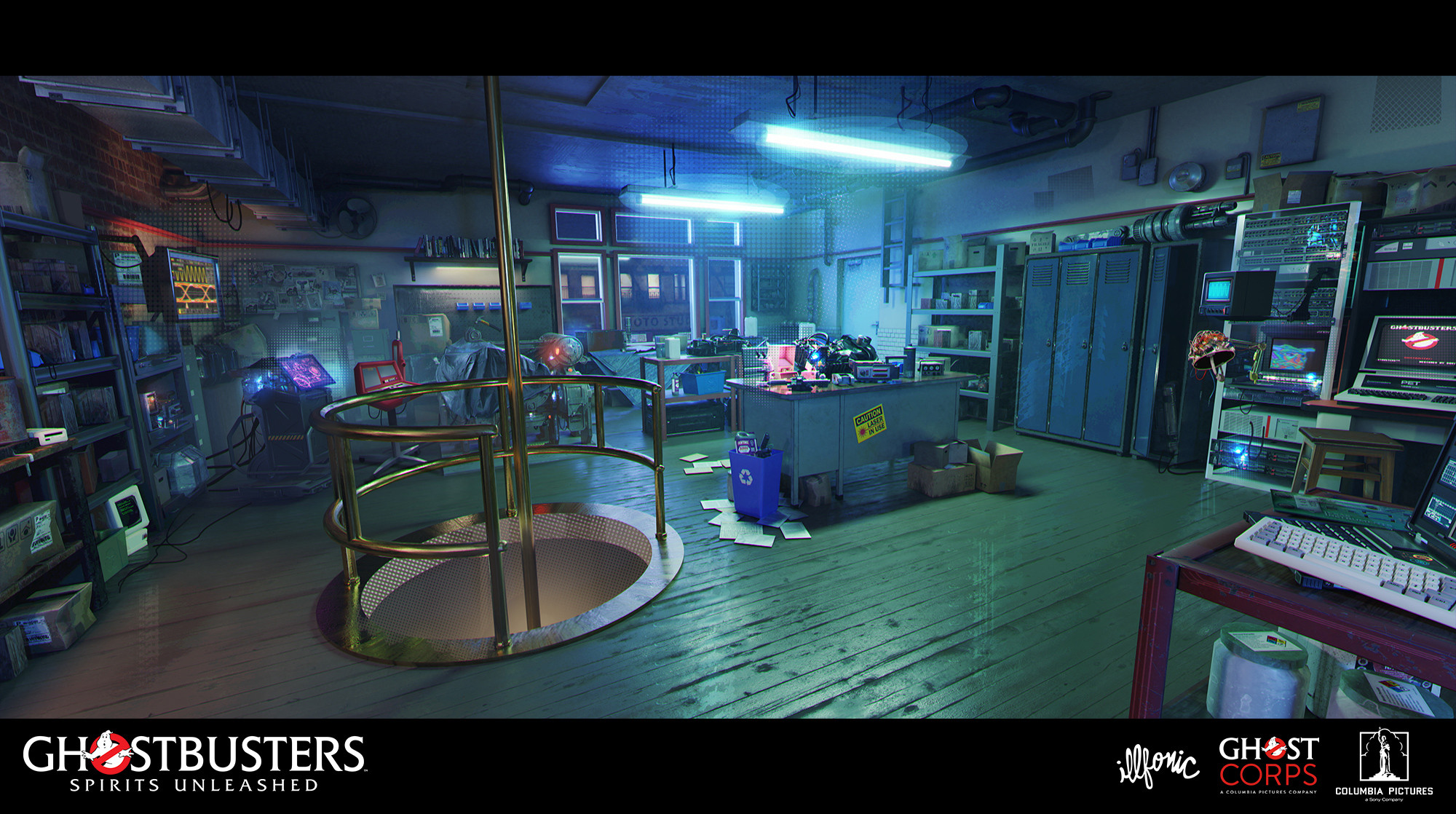 Andy Walsh - Ghostbusters - Spirits Unleashed Concept Art #2