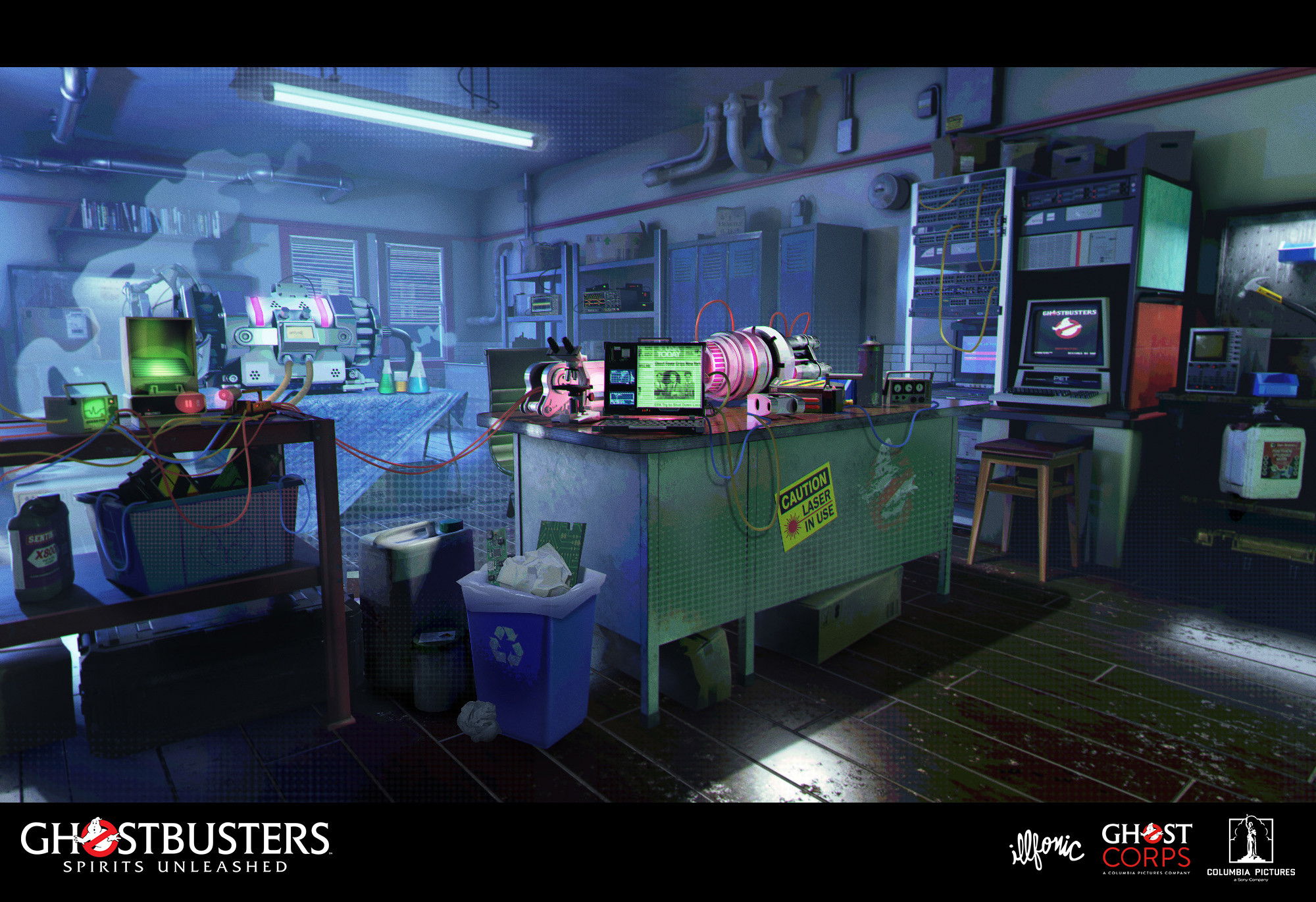 Andy Walsh - Ghostbusters - Spirits Unleashed Concept Art #2