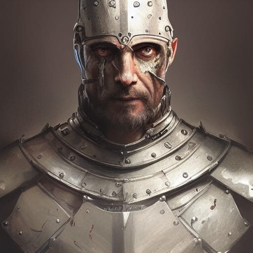 ArtStation - Portrait of knight