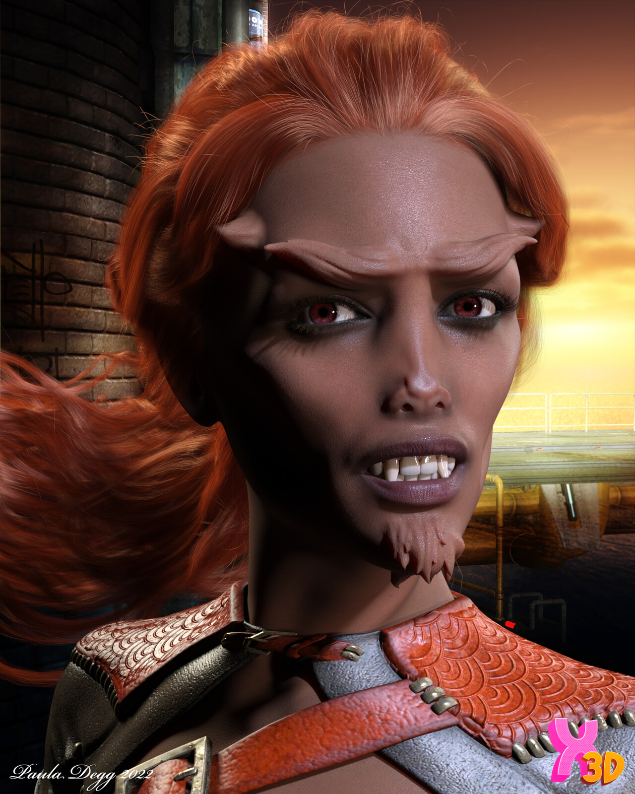 Xtreme3D Studio - ND Fantasy Shaping for Genesis 9 by Nathy Design