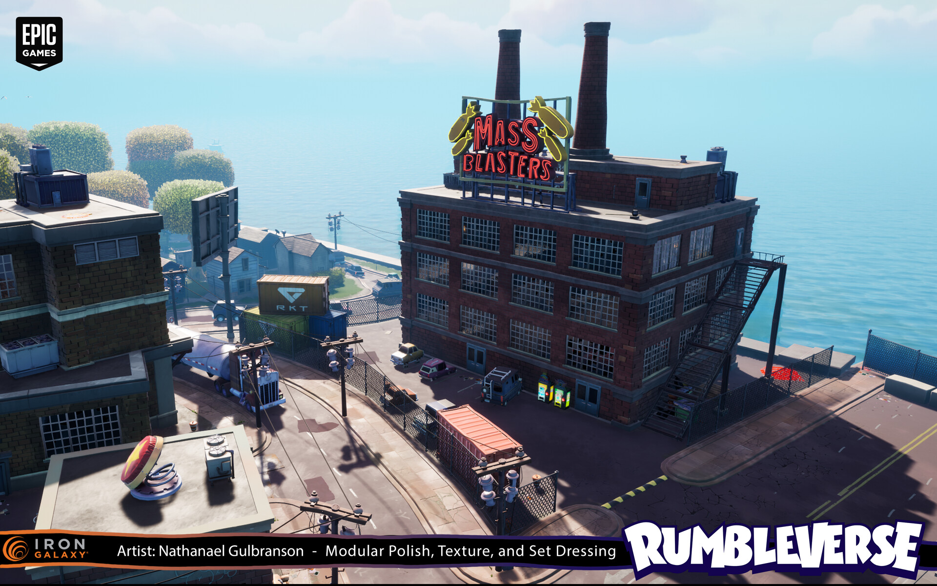 Nathanael Gulbranson - Rumbleverse - Environment Art