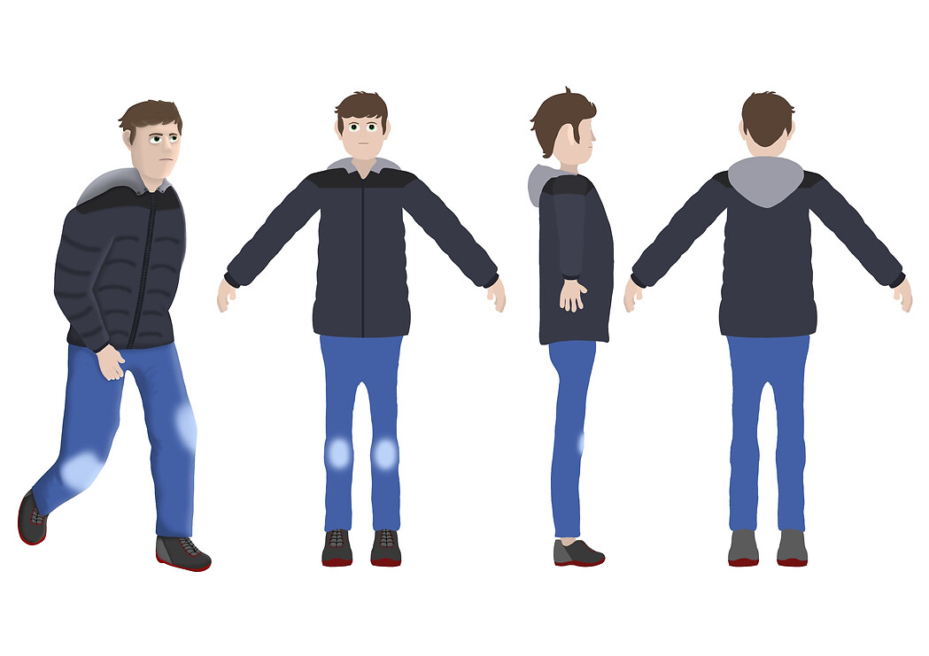 ArtStation - 3D Character Concept Art for Game