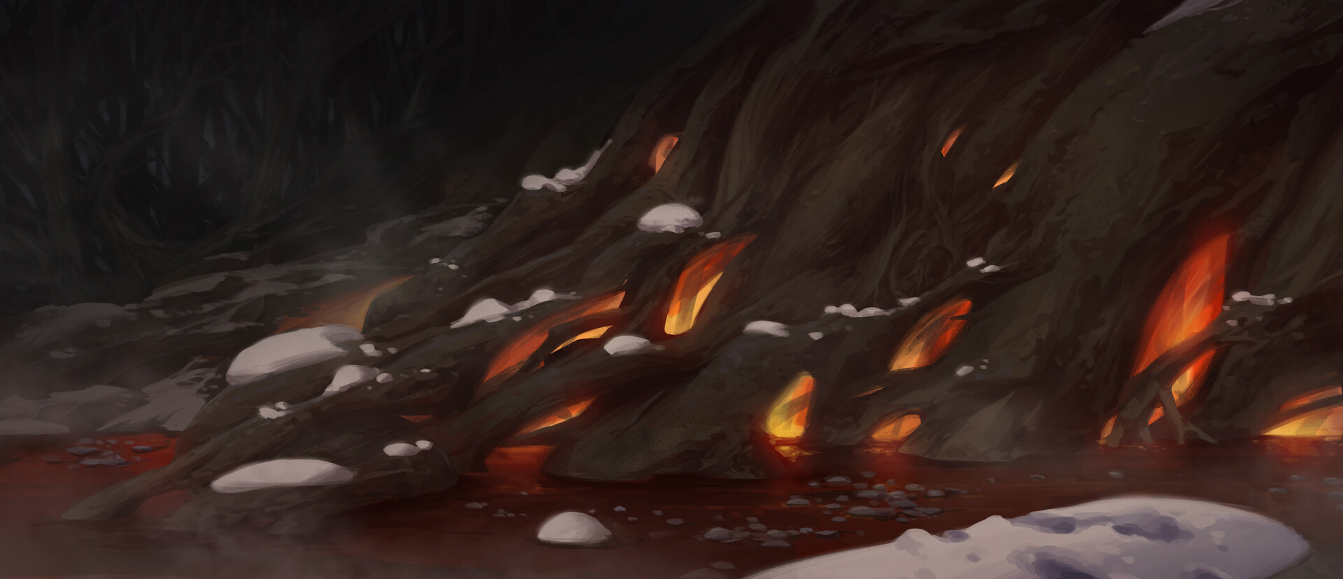 ArtStation - red tree