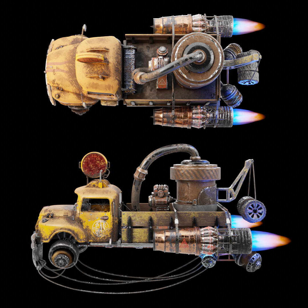 ArtStation - Apocalypse truck
