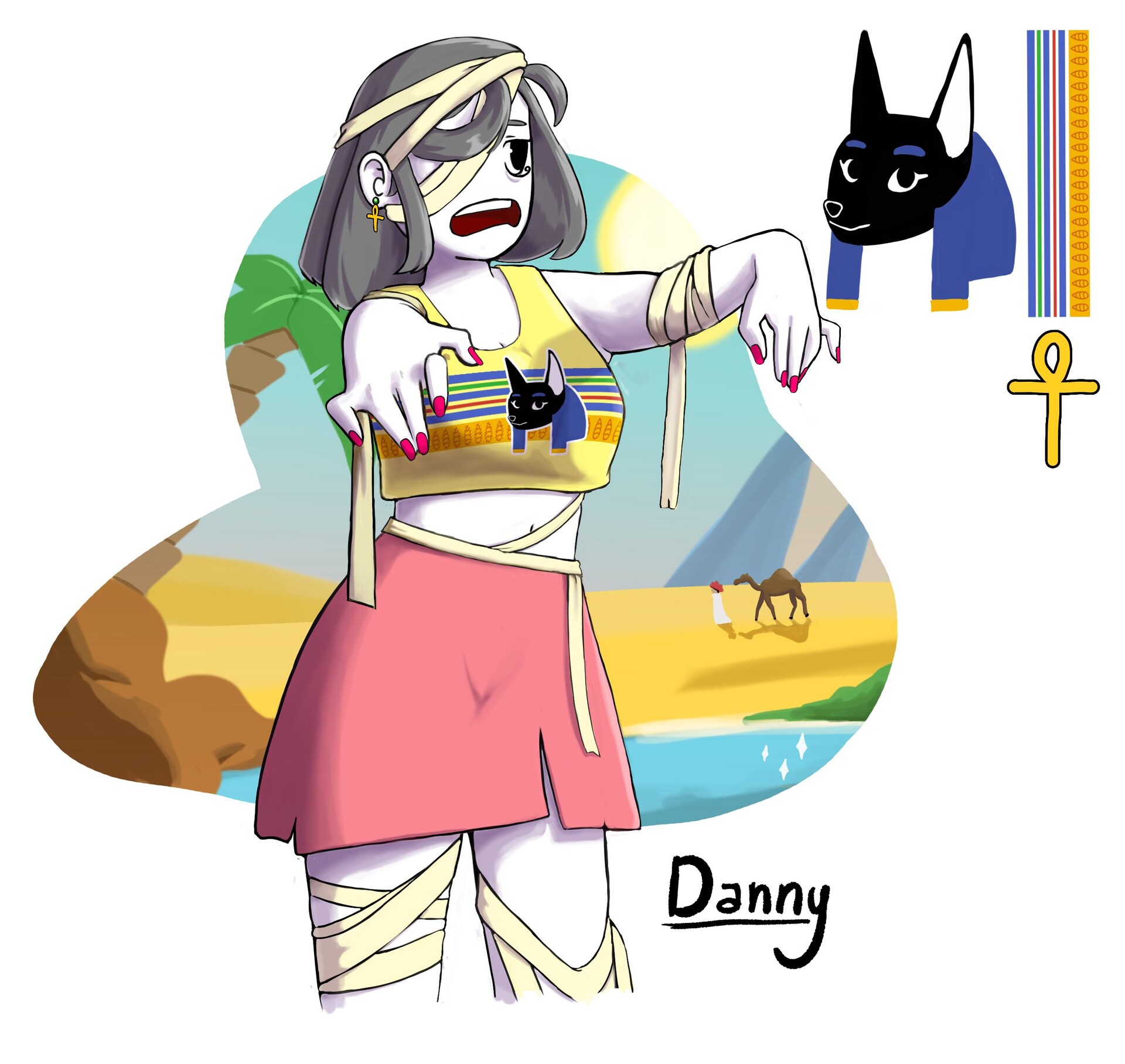 ArtStation - Danny the Mummy