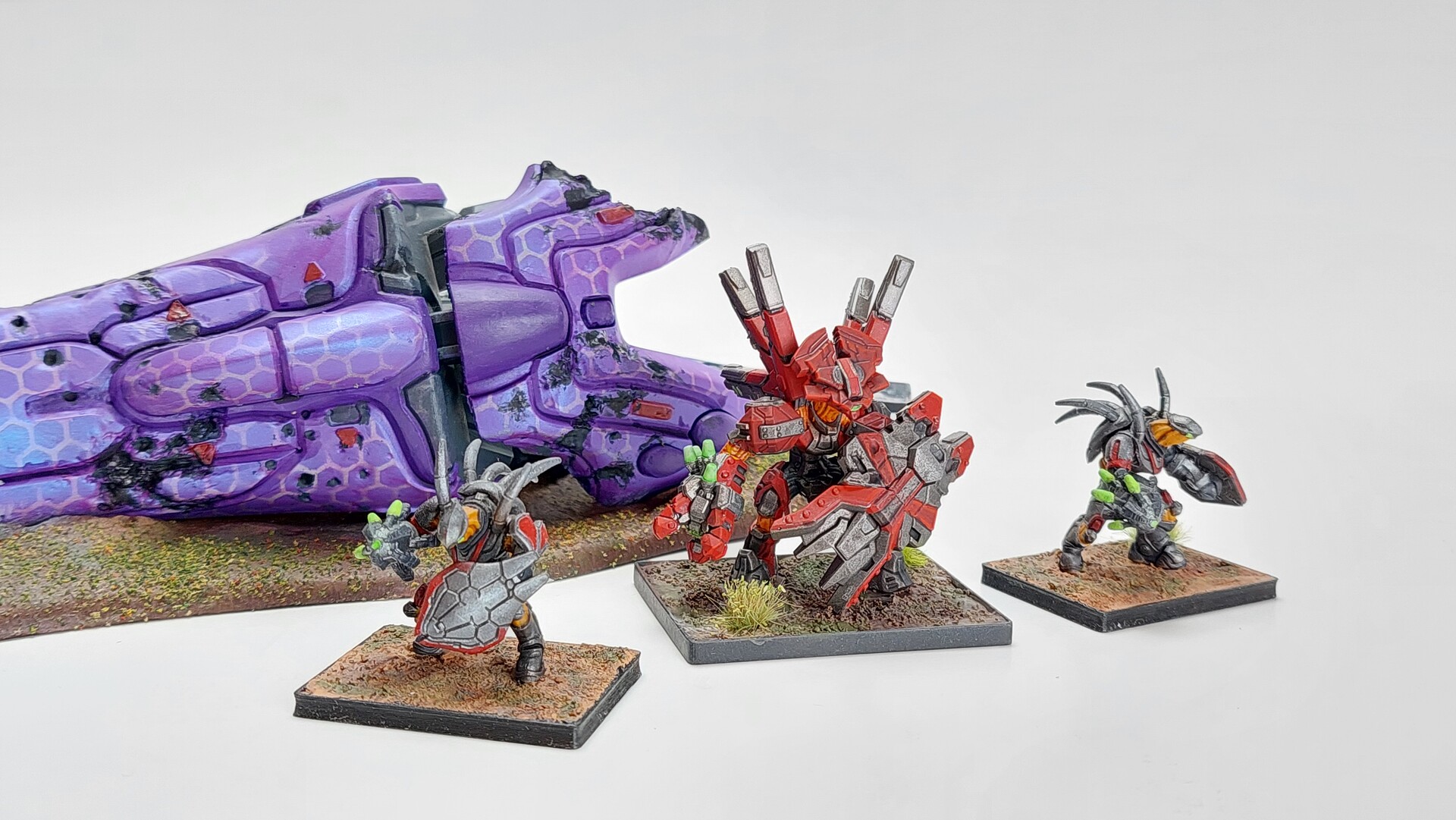 Vincent Colborn - Banished Hunter Captain - Halo Fan Miniature Sculpt