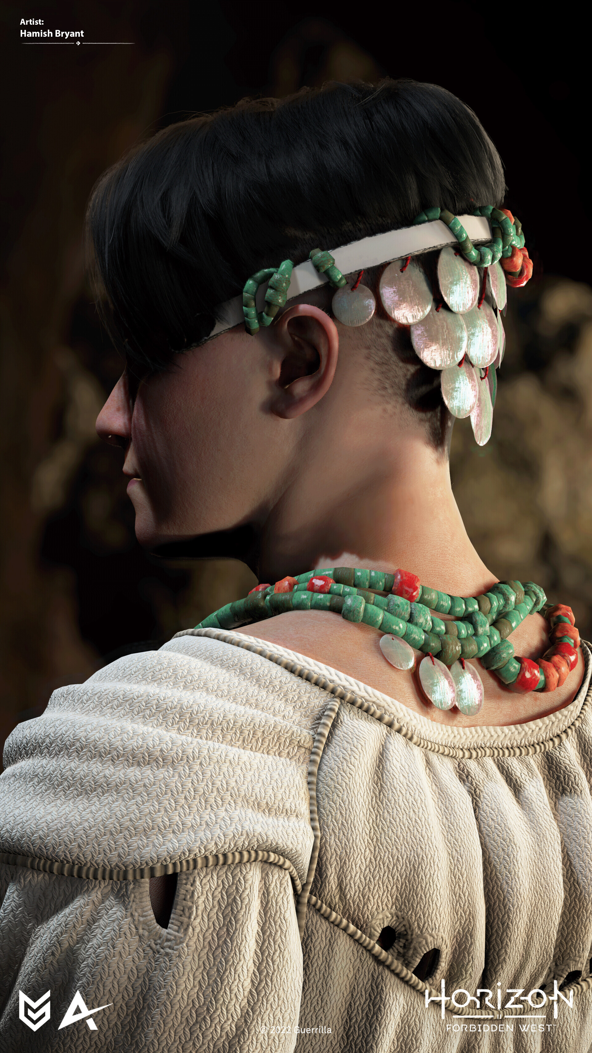 Hamish Bryant - Alva's Hair- Horizon Forbidden West