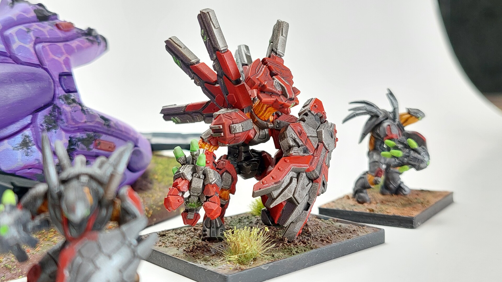 Vincent Colborn - Banished Hunter Captain - Halo Fan Miniature Sculpt