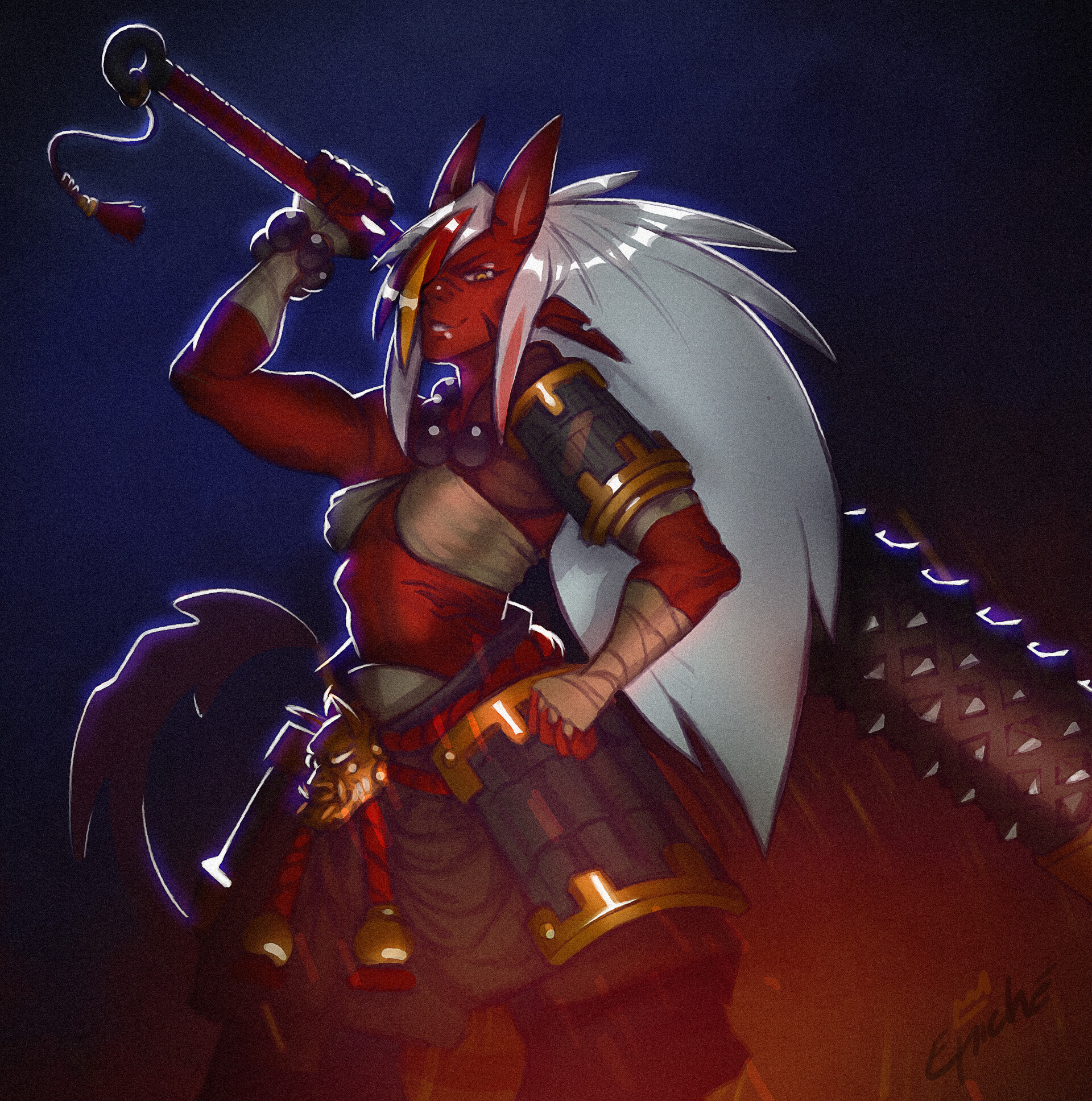 Eric Epichkin - Red Oni