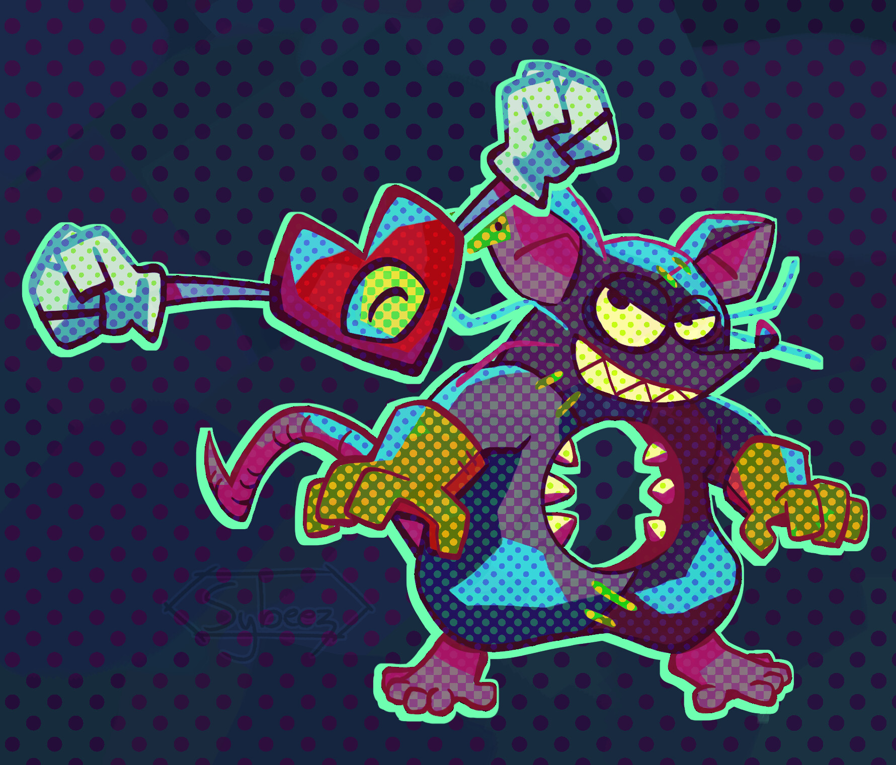 ArtStation - fanart - Mad Rat and Heart