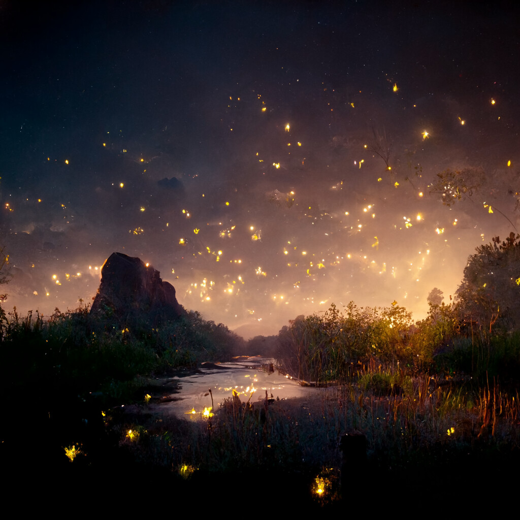 ArtStation - Valley of the Fireflies