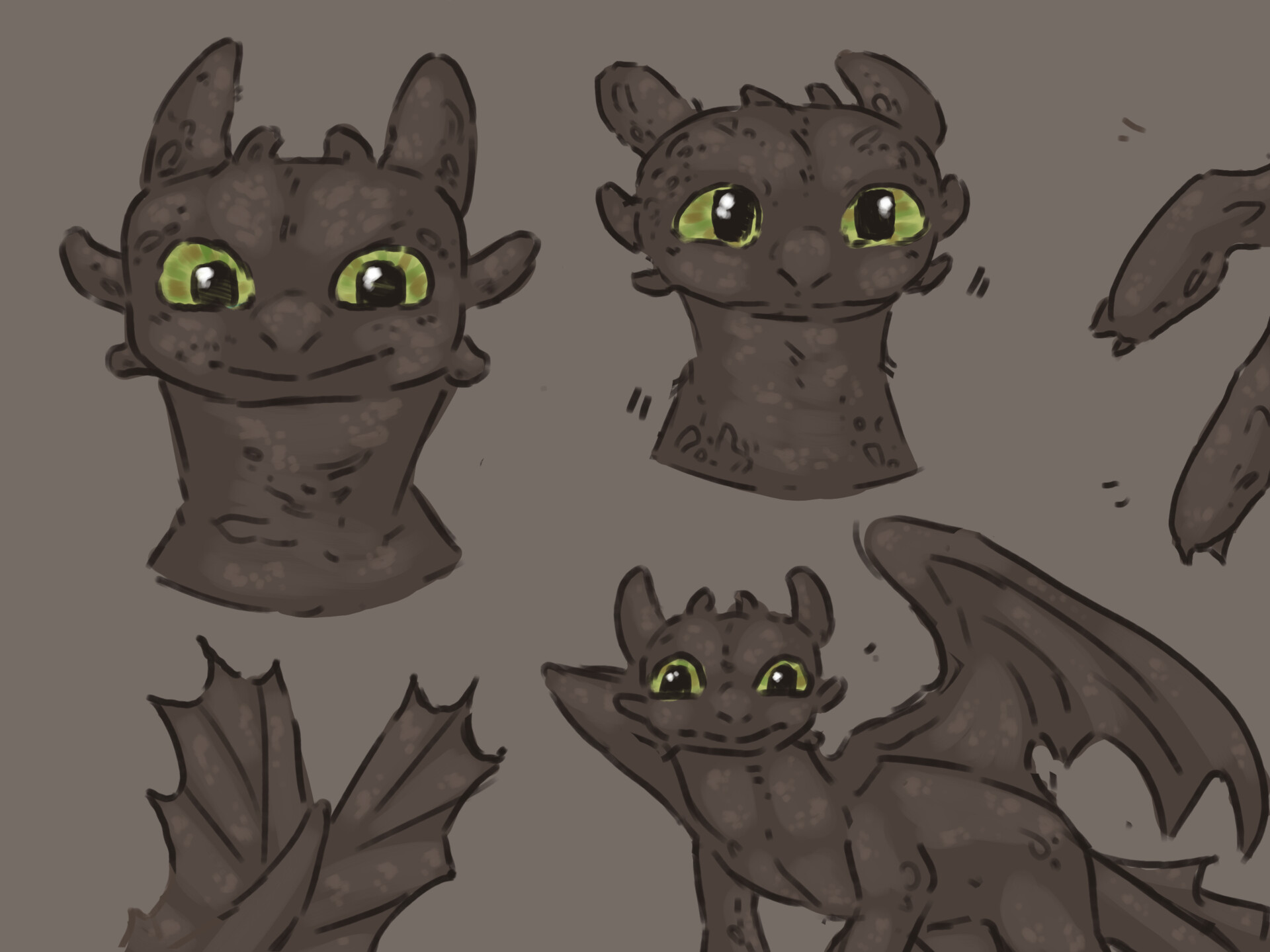 ArtStation - toothless