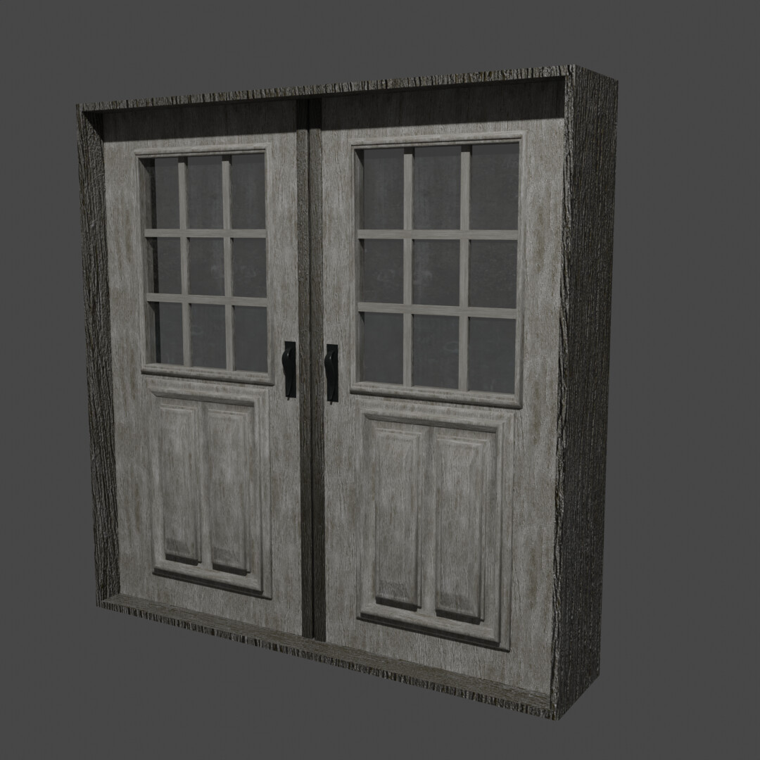 ArtStation - Double doors