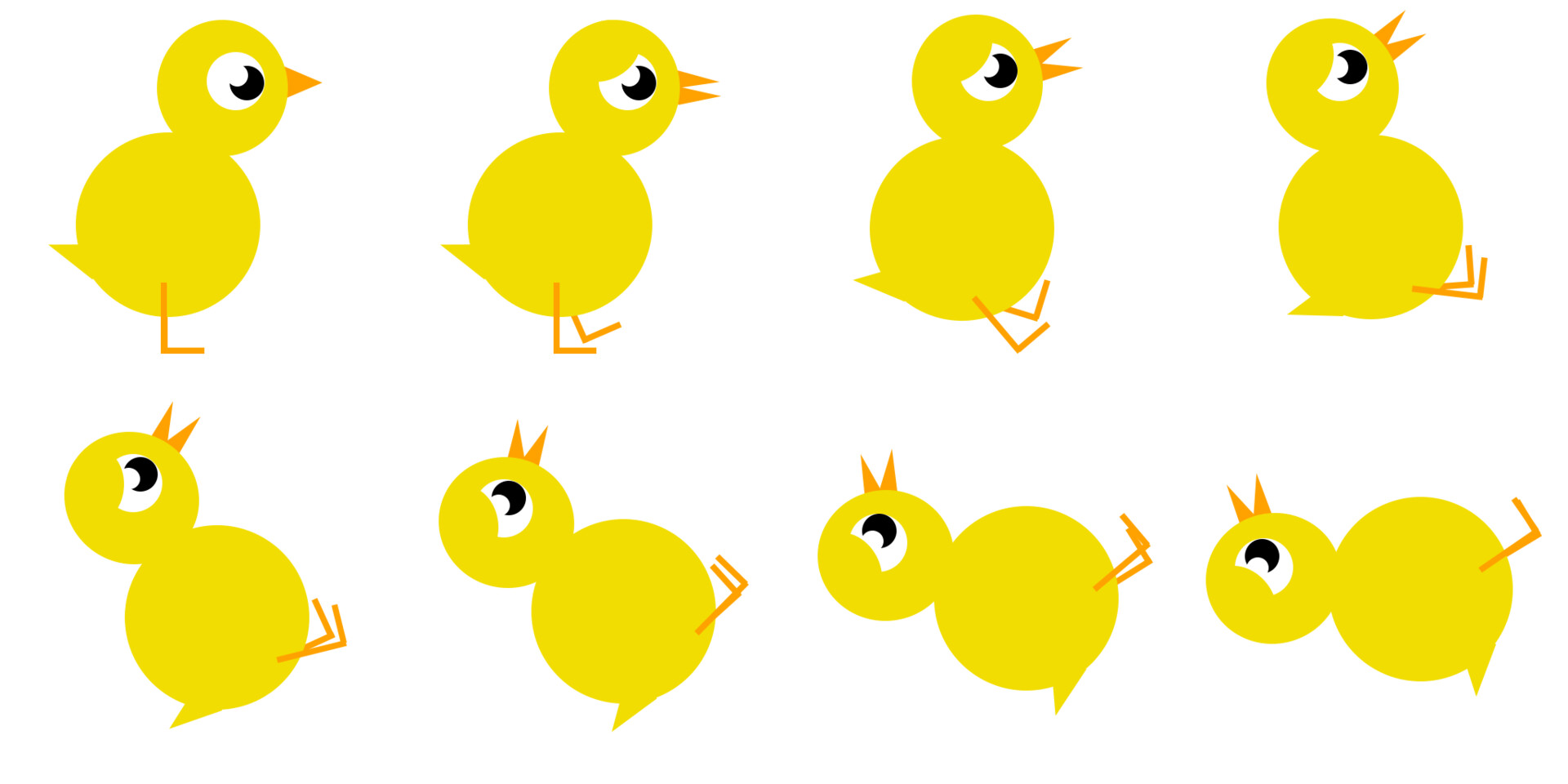 Heidi Hack - Duck Walking and Death Animation & Sprite Sheets