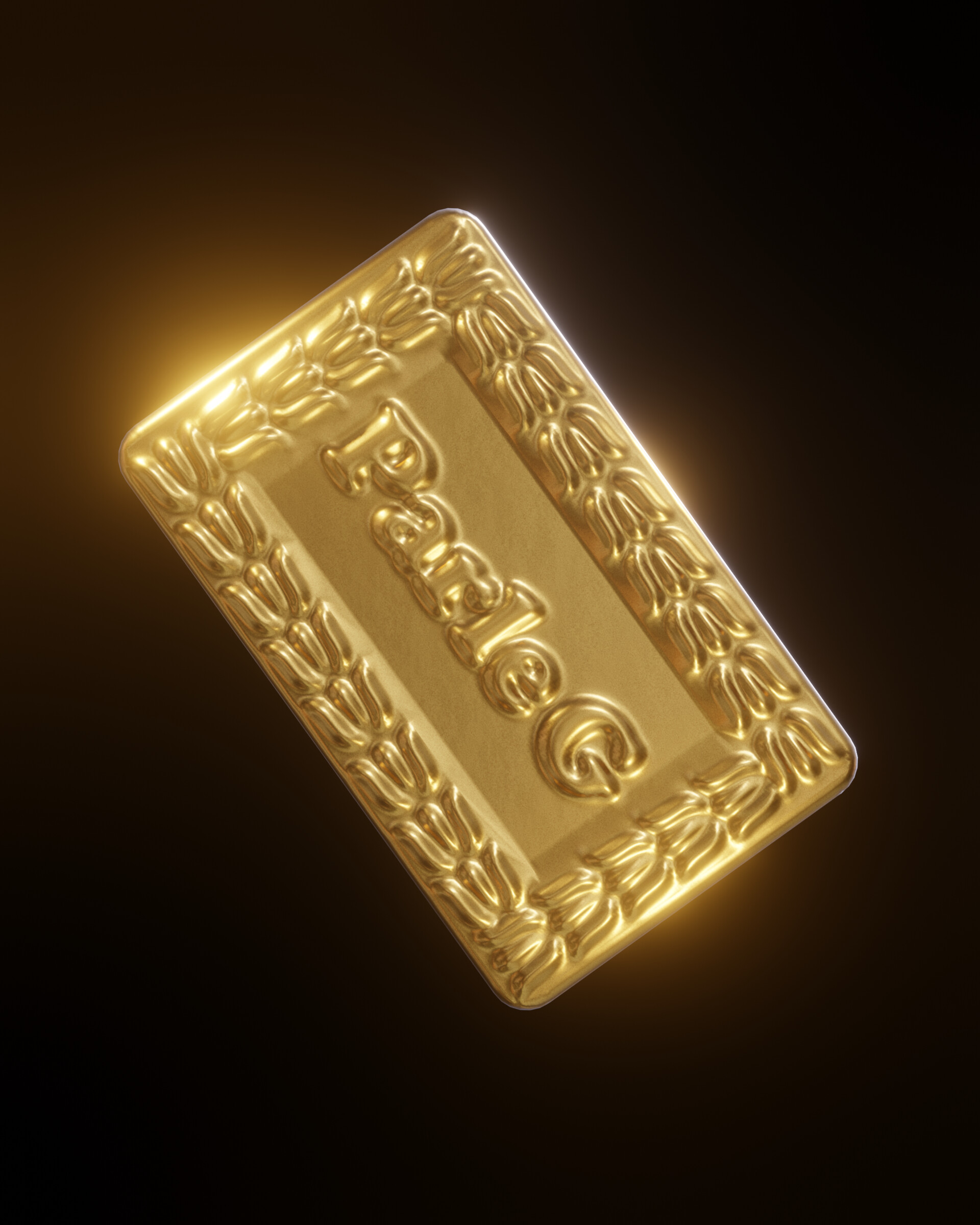 ArtStation - Parle G, G for Gold.