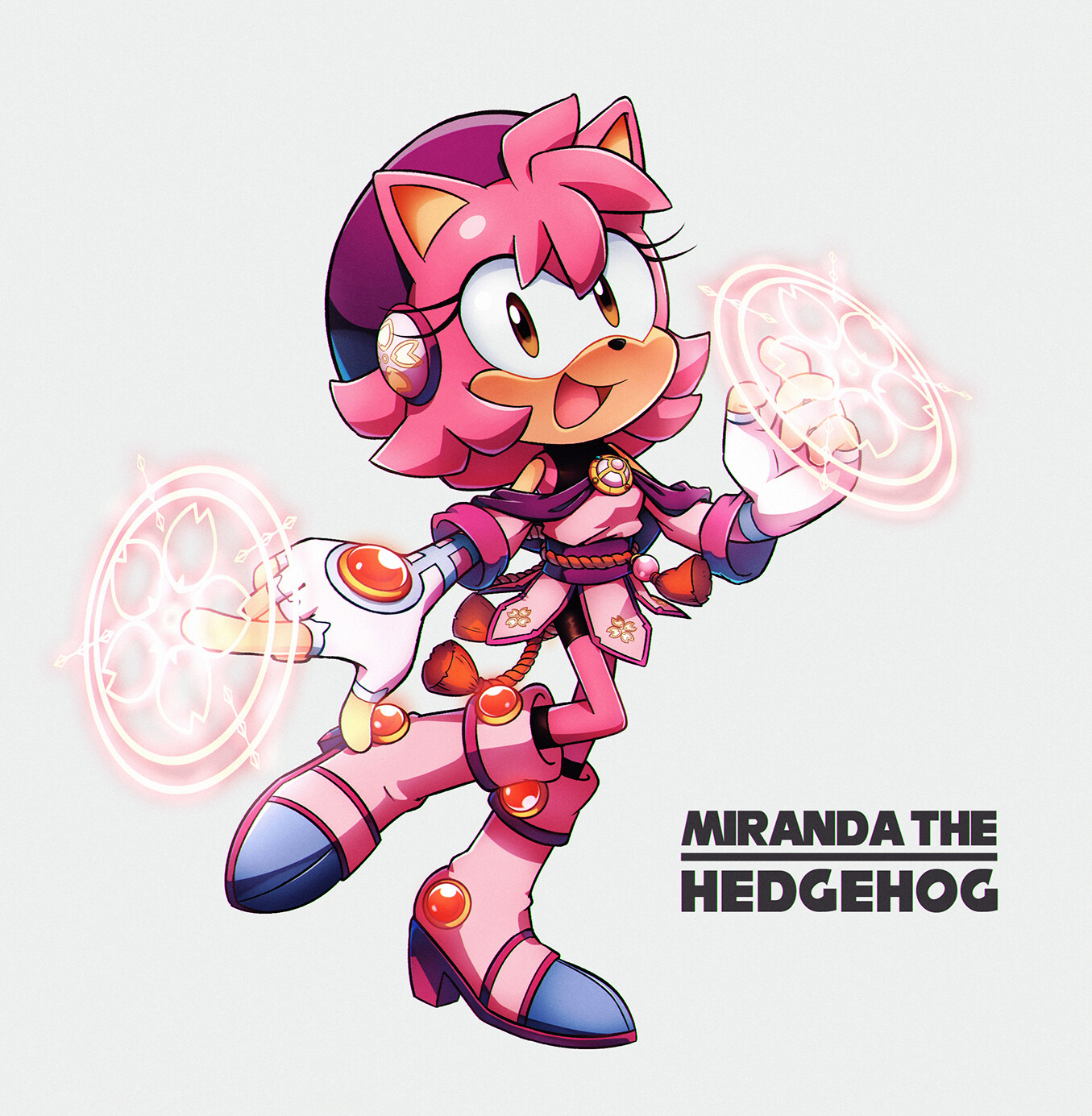 ArtStation - Miranda The Hedgehog (OC of Primrose)