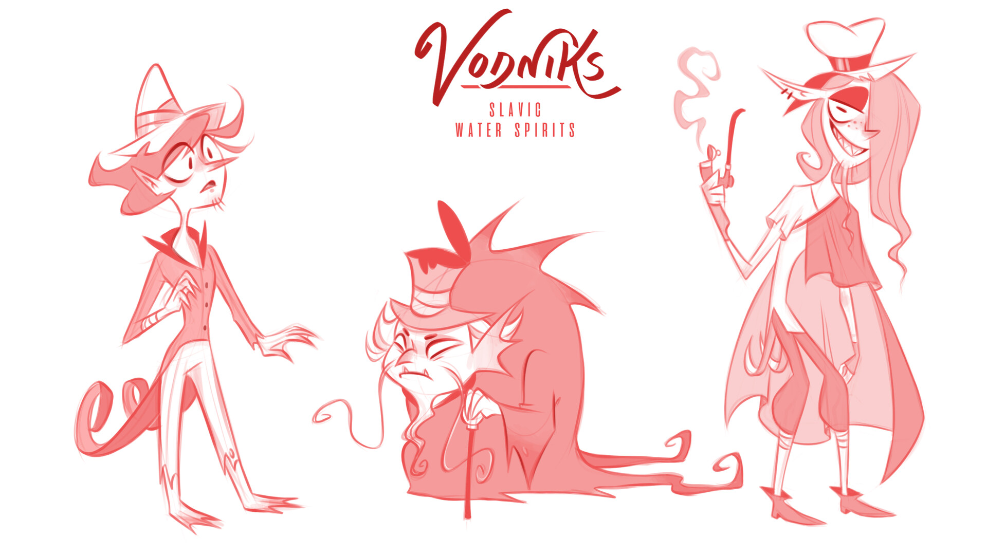 ArtStation - Vodniks [character design]